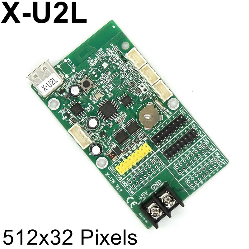 X-U2 X-U2L X-U3 X-U4 USB Led Control Card Monochrome Dual Color P10 F3 ...
