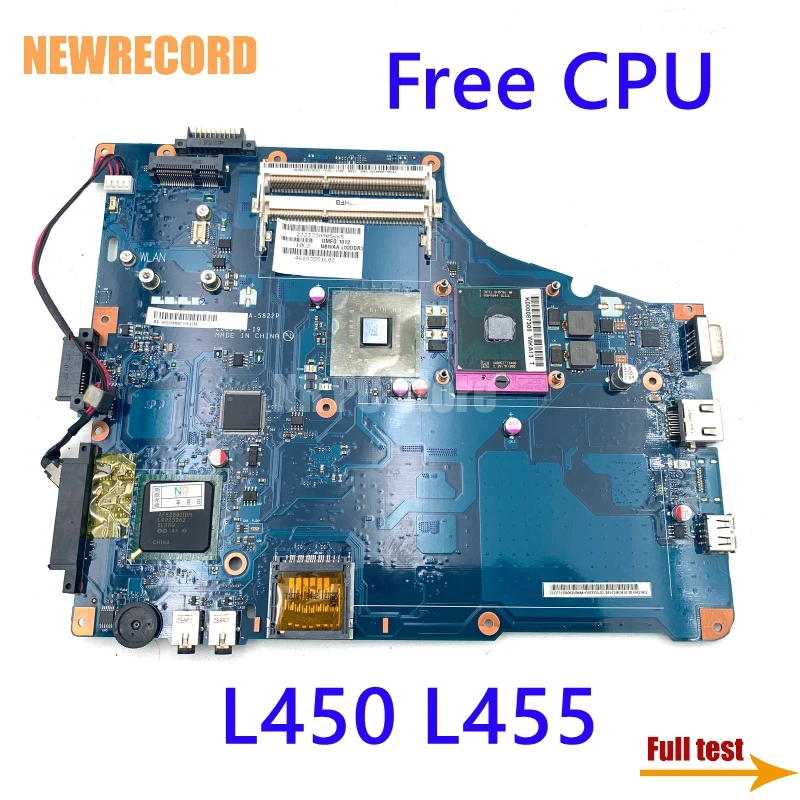 NEWRECORD NBWAA LA-5822P K000093580 Laptop Motherboard For Toshiba ...