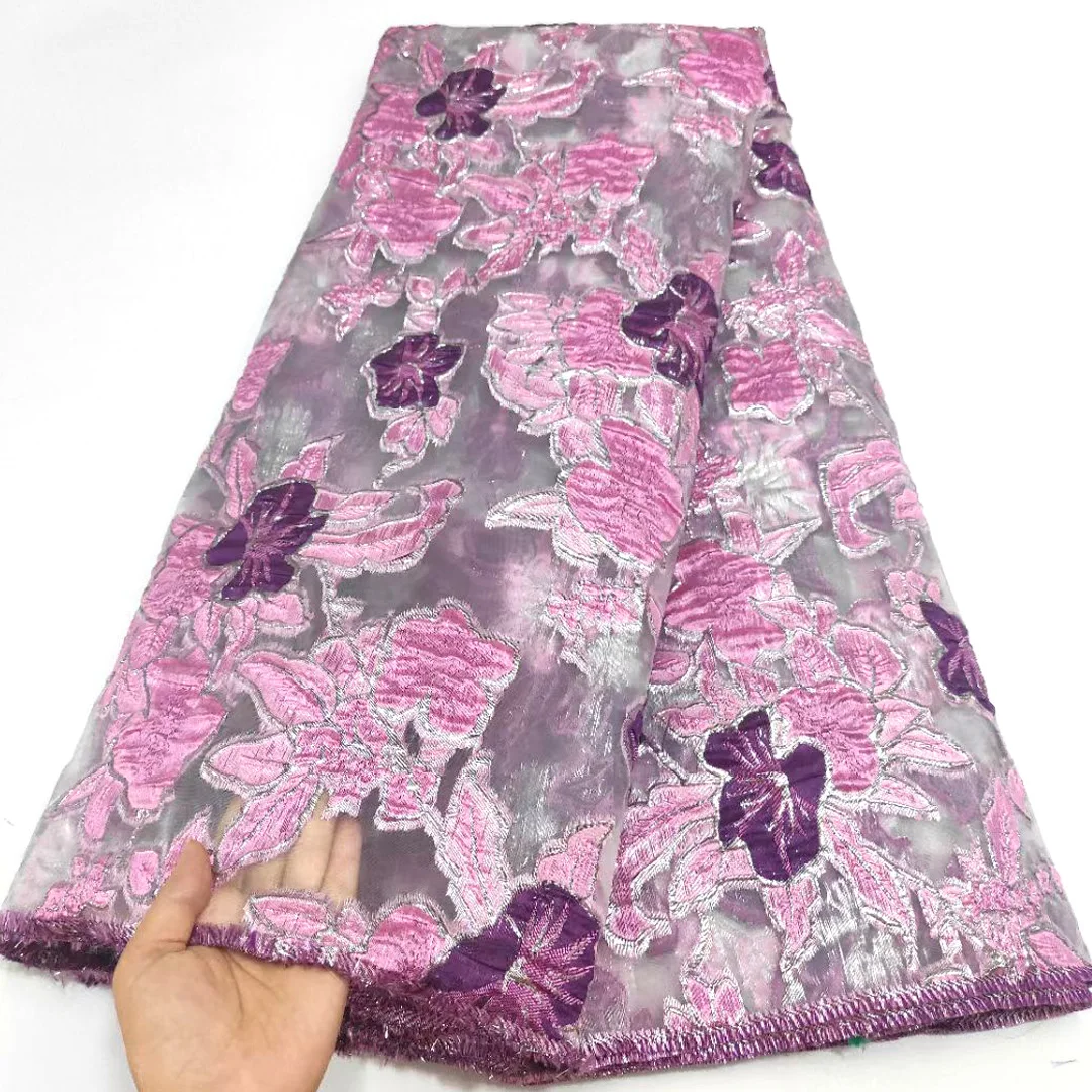 Nigerian Lace Fabric 2022 High Quality Lace - Pink African Lace Fabric ...