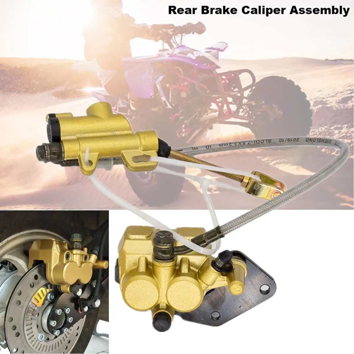 Hydraulic Rear Disc Caliper Brake System Off-Road Motorcycle Parts ...