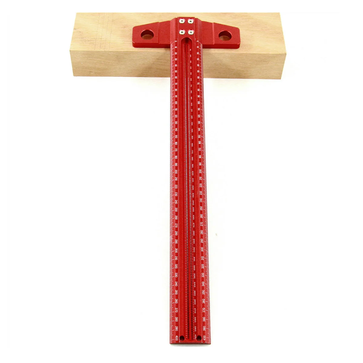 Luxury Aluminum Alloy Hole Ruler 1mm High Precision Line Scribing Ruler ...