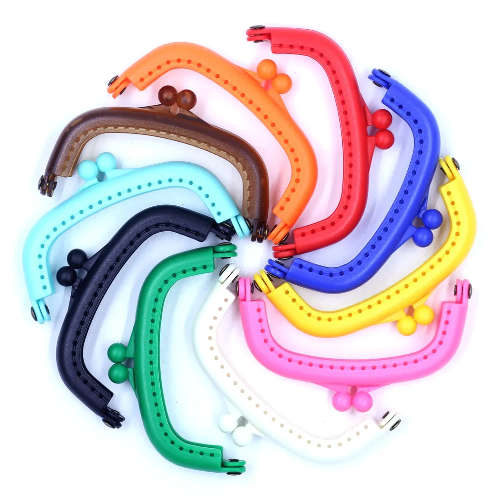 Kiss Clasps Lock Arch Frame Plastic Ball Heads Green For Coin Purse ...