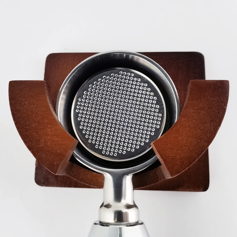 Café Filtres,Porte-filtre à café mural, support en bois, outils à ...