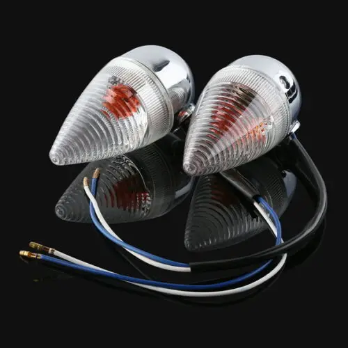 Motorcycle Front Rear Bullet Turn Signal Indicator light Lamp For ...