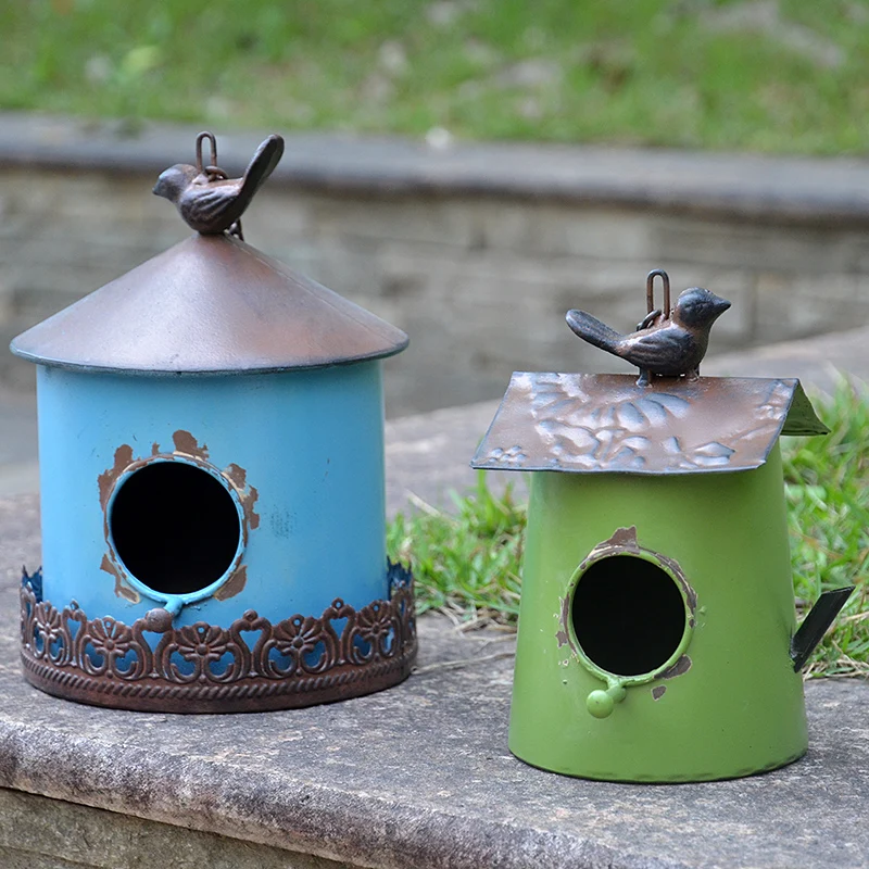 Homemade Ceramic Birdhouse