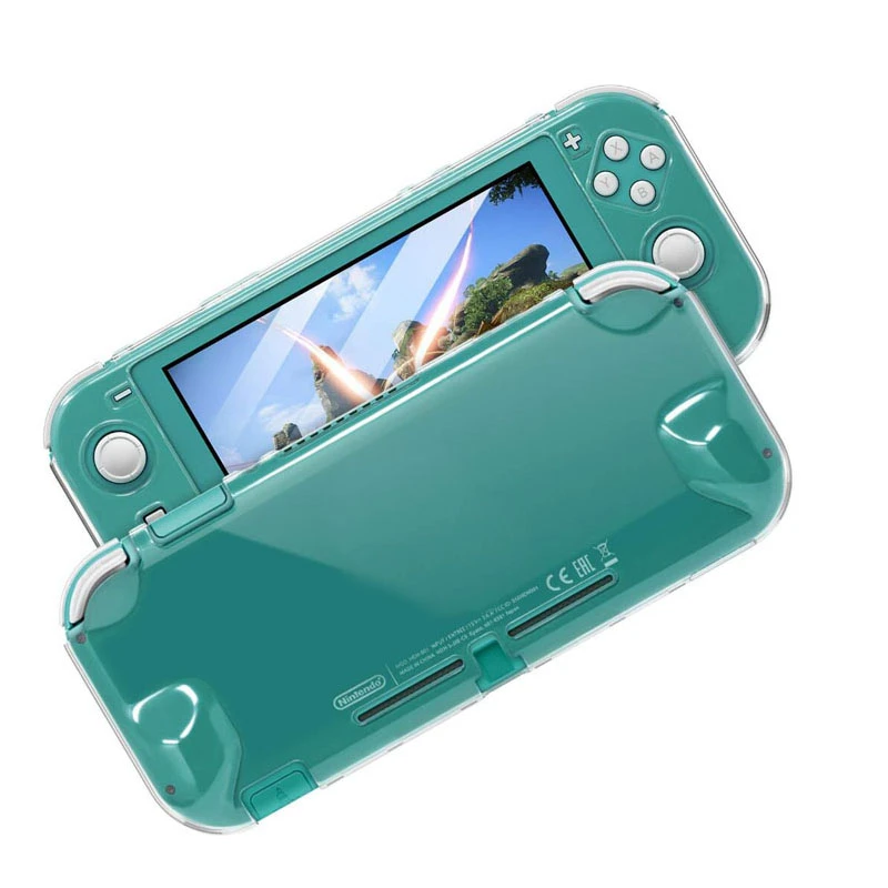 Clear Pc Hard Case Protective Cover Shell For Nintend Switch Lite Ns Mini Game Console Crystal ...