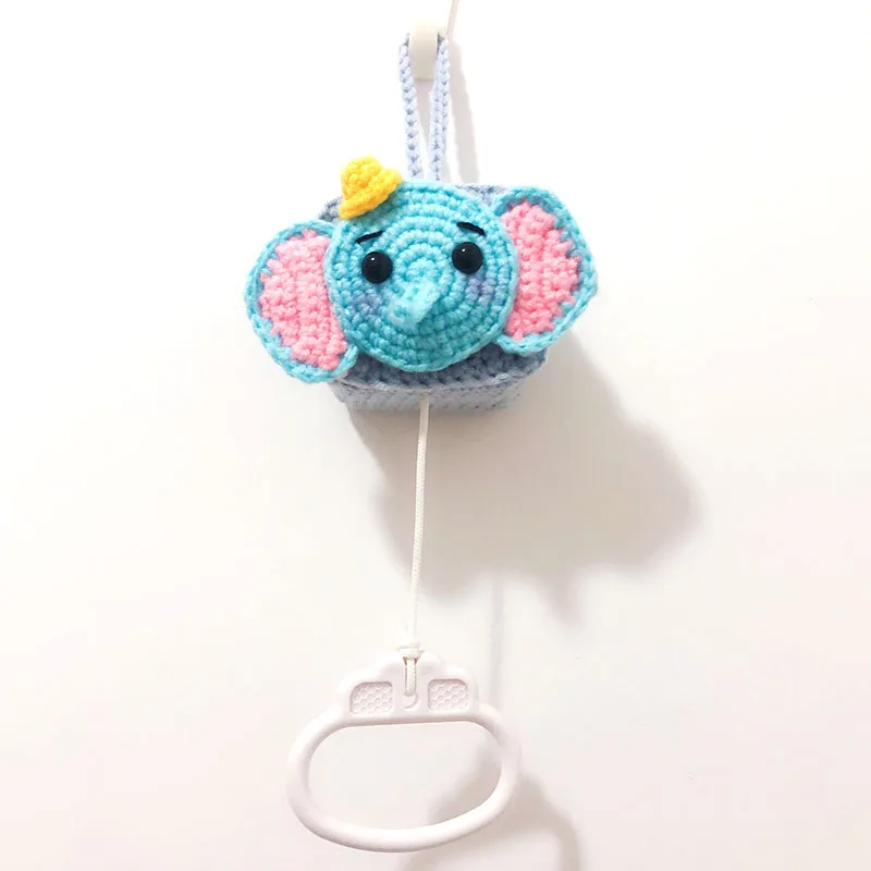 Handmade Woolen Pull String Music Box Baby Mine Washable Baby Toy ...