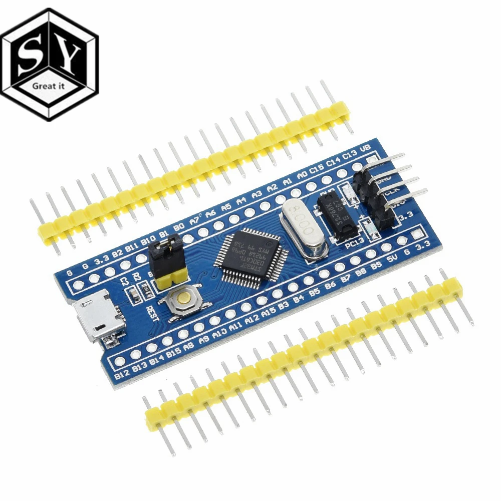 STM32F030C8T6 ARM STM32 Arduino DIY KIT 용 최소 시스템 개발 보드 모듈| | - AliExpress