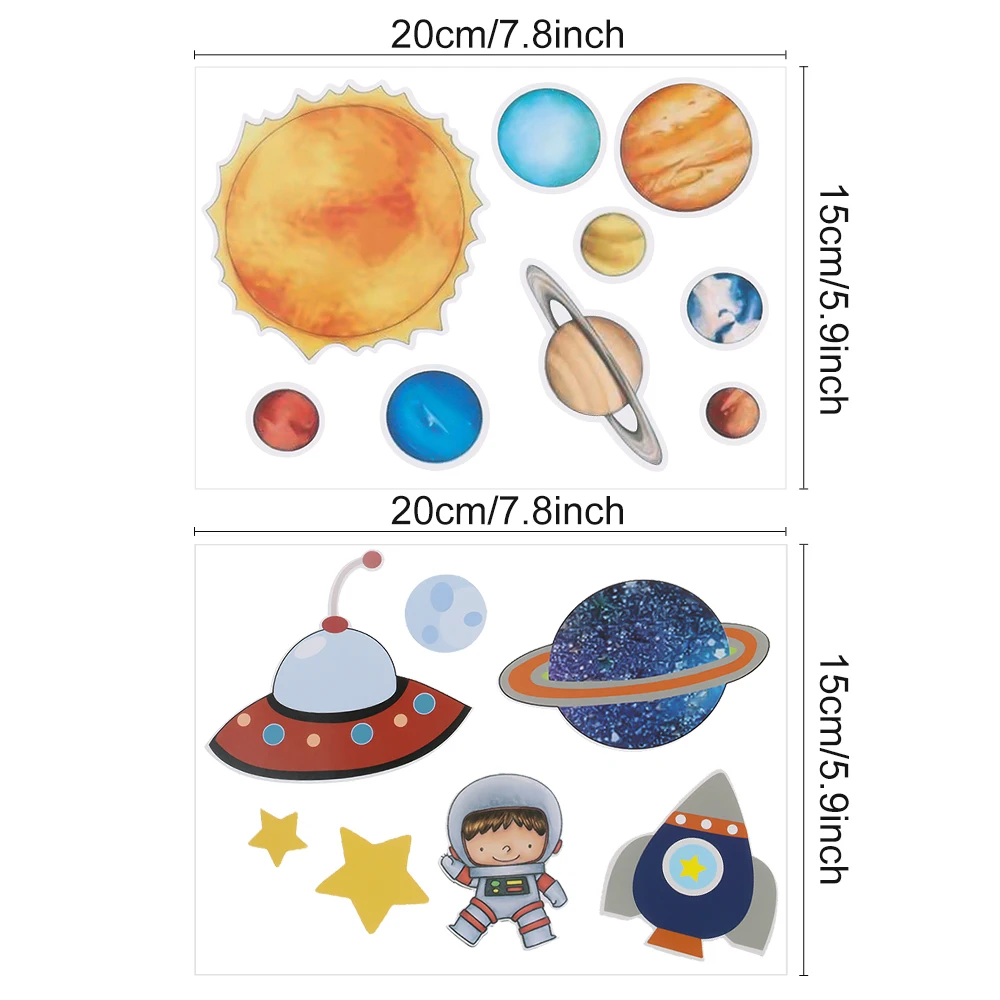 Planets Cake Toppers