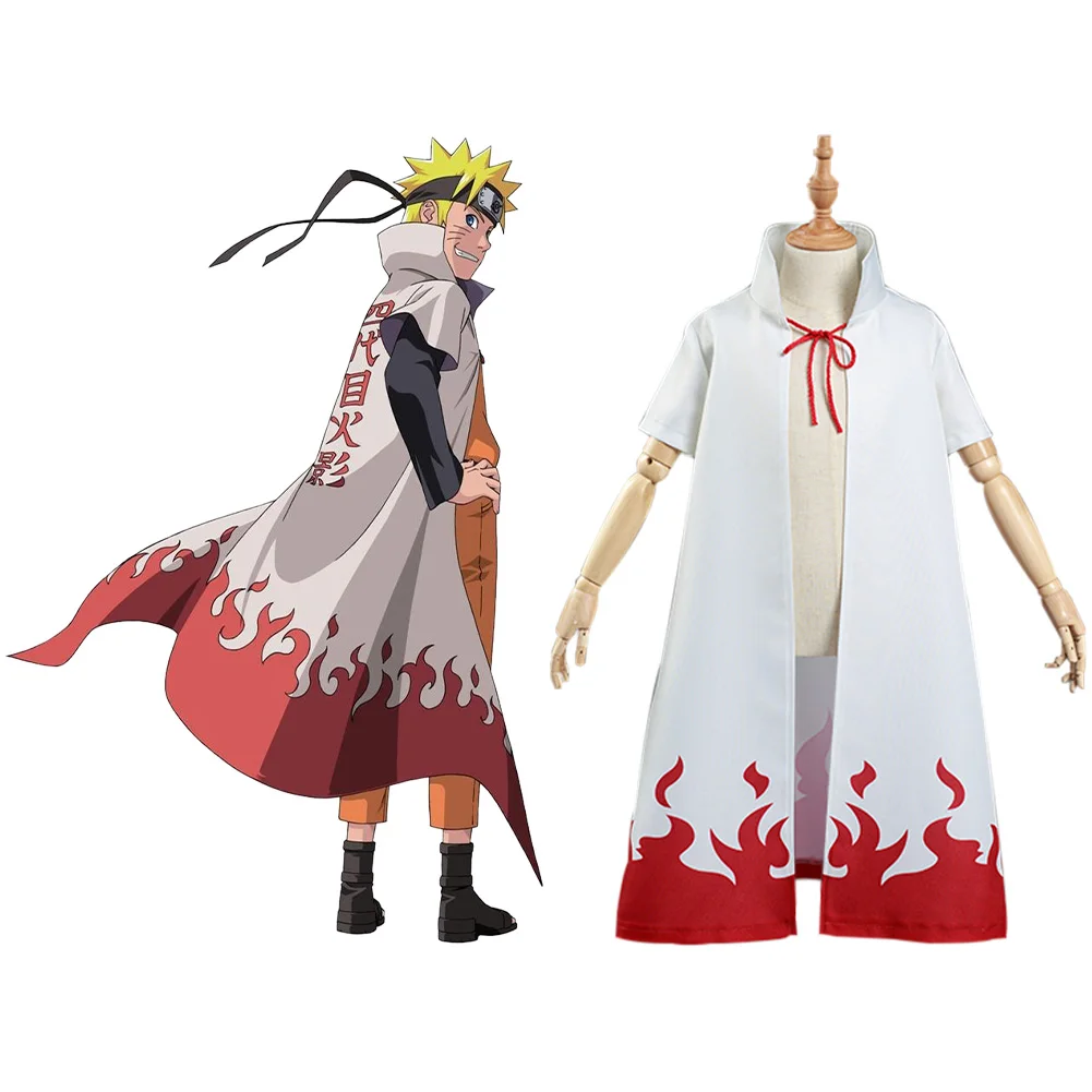 Kids Anime 4th Hokage Namikaze Minato Cosplay Costume Kids