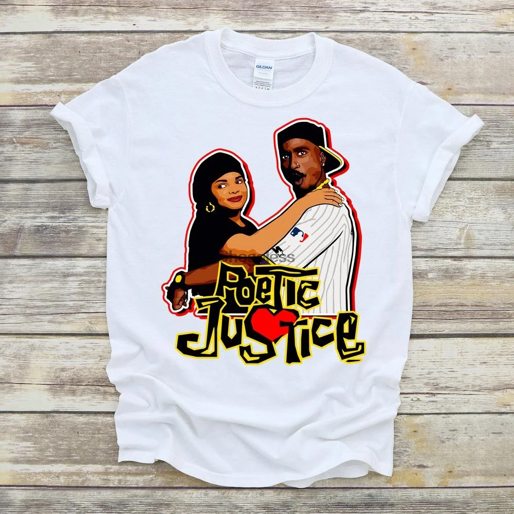 Red Poetic Justice Shirt | Poetic Justice Tshirt | Poetic Justice Logo ...