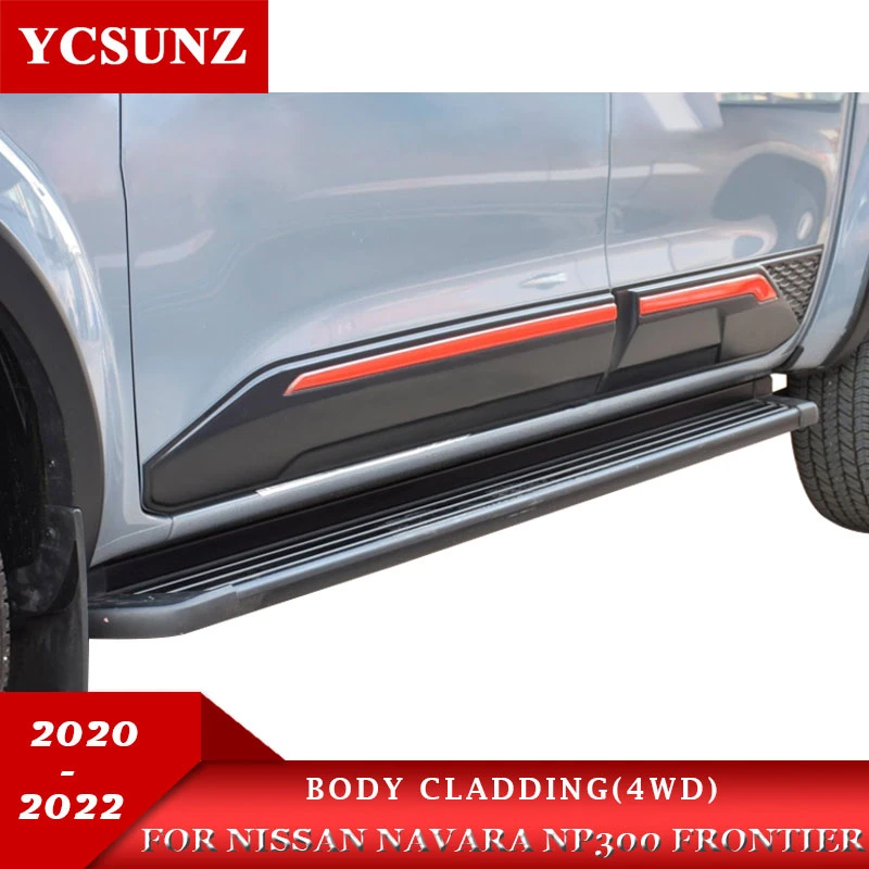 Body Cladding For Nissan Navara Np300 2020 2021 2022 4wd Frontier ...