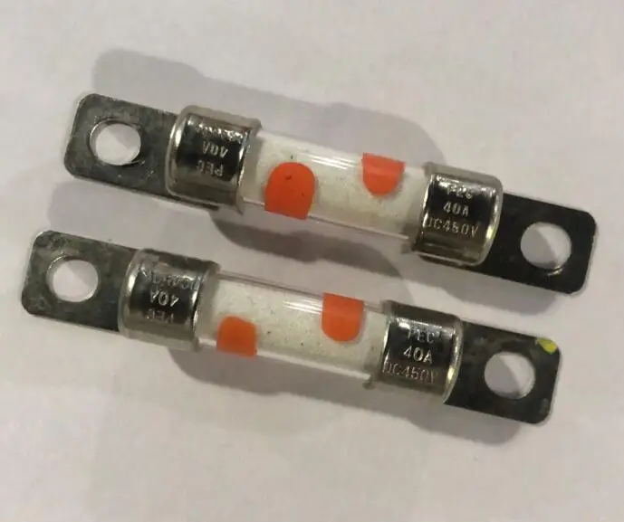 1PCS PEC DC450V 30A 40A Fuse Tube - AliExpress