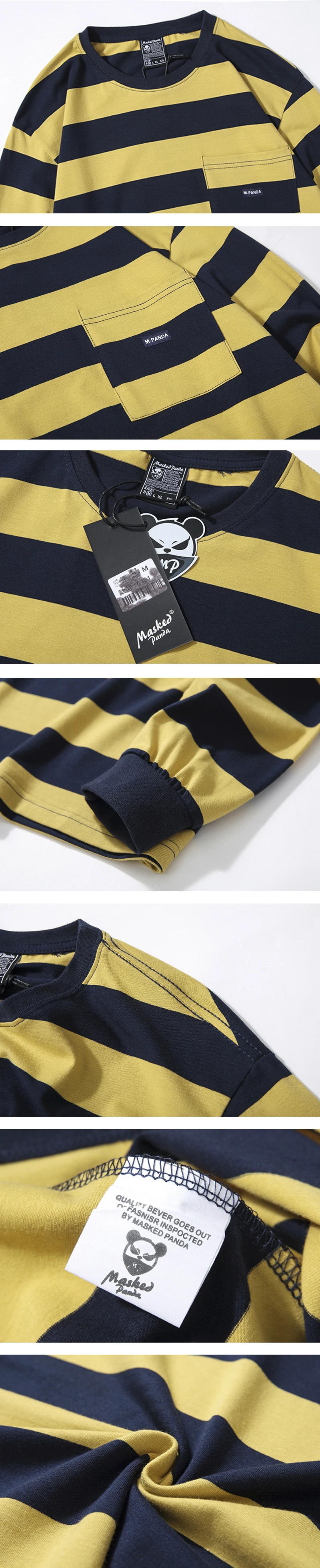 Мужские большие полосатые футболки, повседневные мужские футболки ...