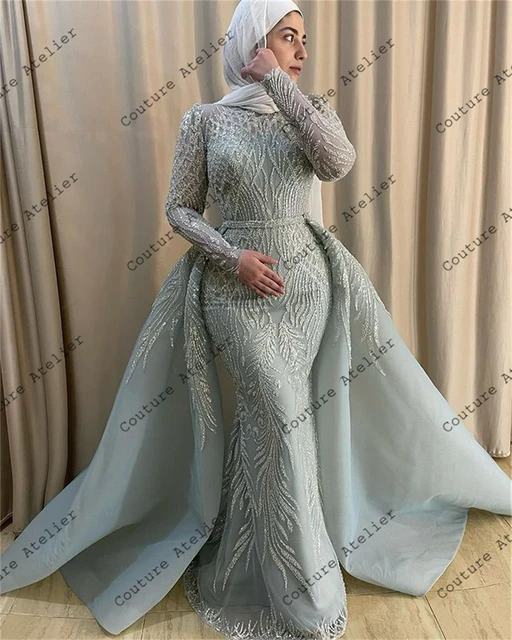 Turkish Hijab Evening Dresses