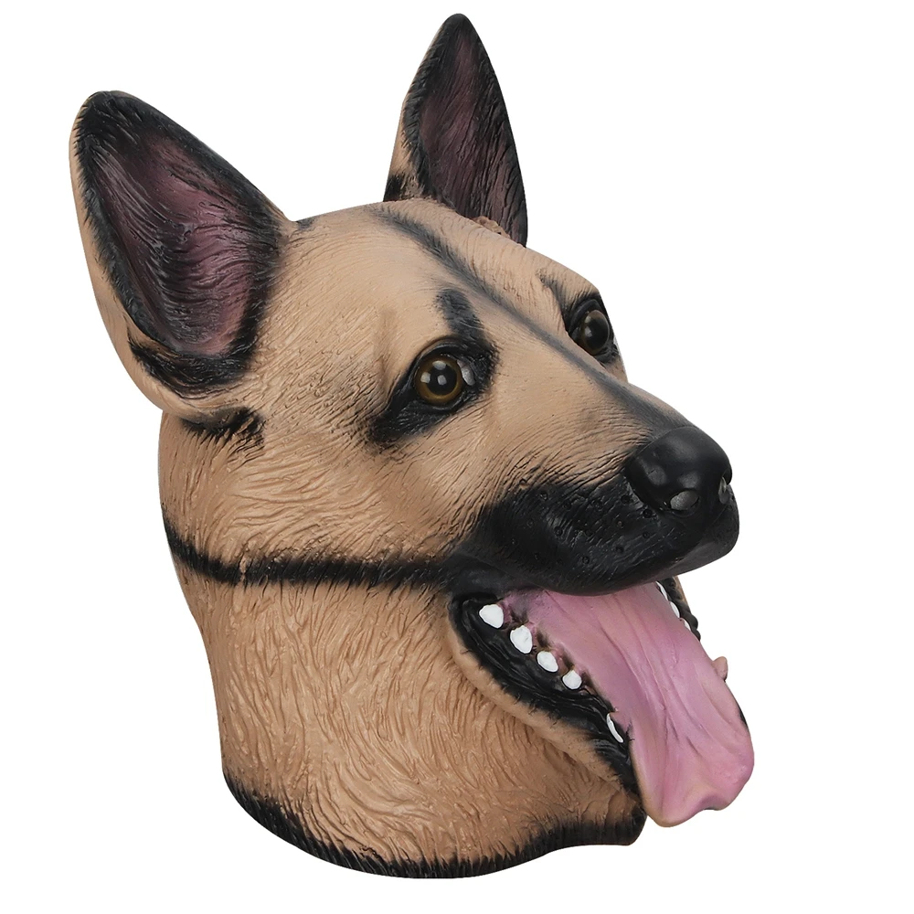 Halloween Coffee Eagles Under Dog Head Cosplay Animal Mask - AllCosplay.com