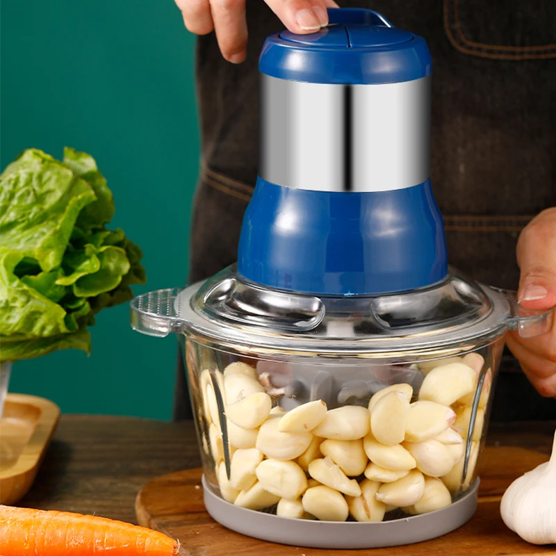 Household Garlic Peeling Machine Mult-functional Garlic Pepper Chopped ...