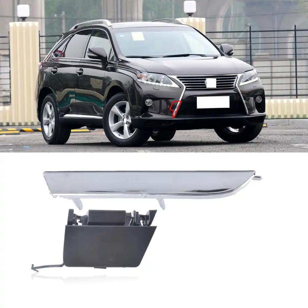 CAPQX For Lexus RX270 RX350 Front Bumper Trailer Cover Strip Garnish ...