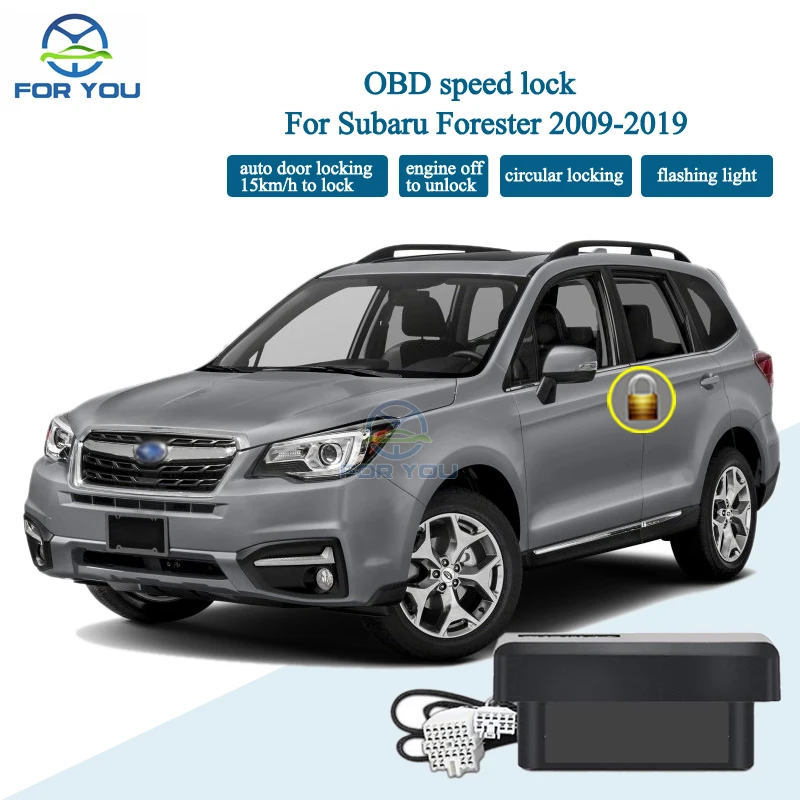 FORYOU Car Auto OBD Plug And Play Speed Lock Unlock Device For Subaru ...