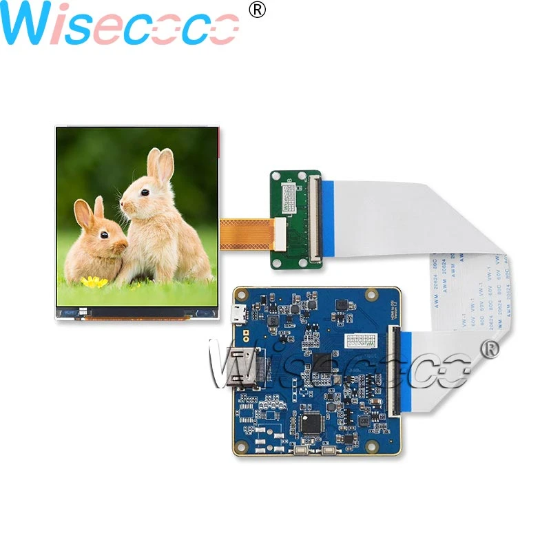 Wisecoco 3.5inch LCD Screen 1440×1600 Resolution 615 PPI IPS 90HZ Display LPM035M407B MIPI ...