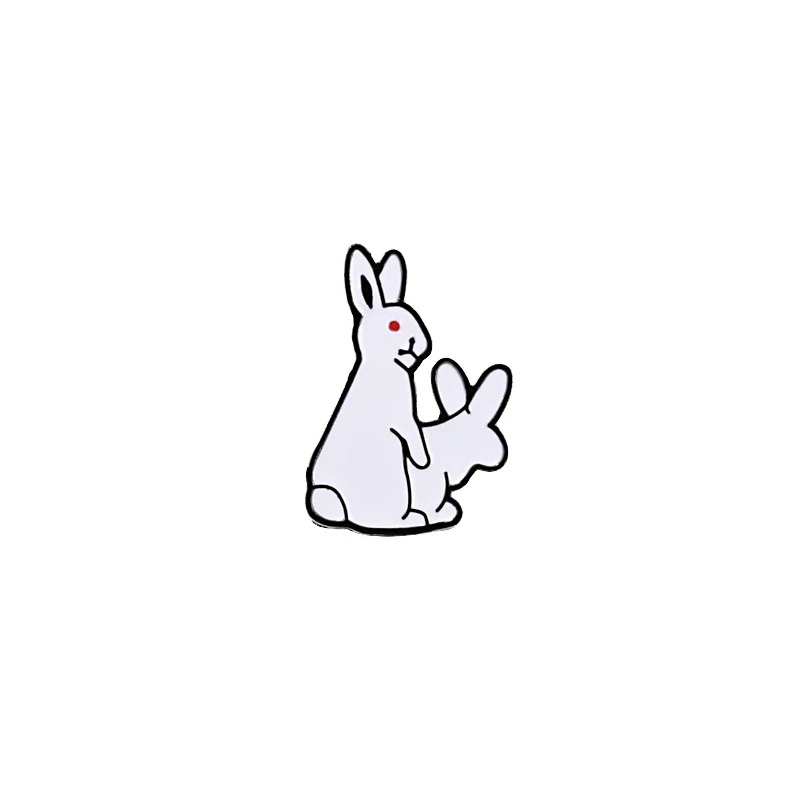Evil White Rabbit Drawing