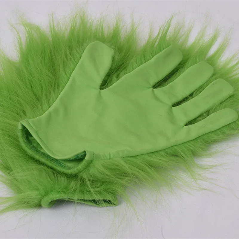 How The Grinch Stole Christmas Cosplay Mask With Gloves - AllCosplay.com