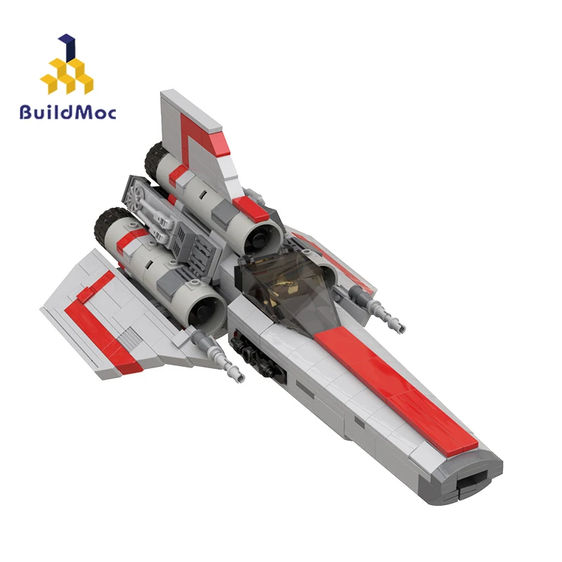 Buildmoc Space Wars Move Battlestars Galactica Gray Colonial Viper Mk1 ...