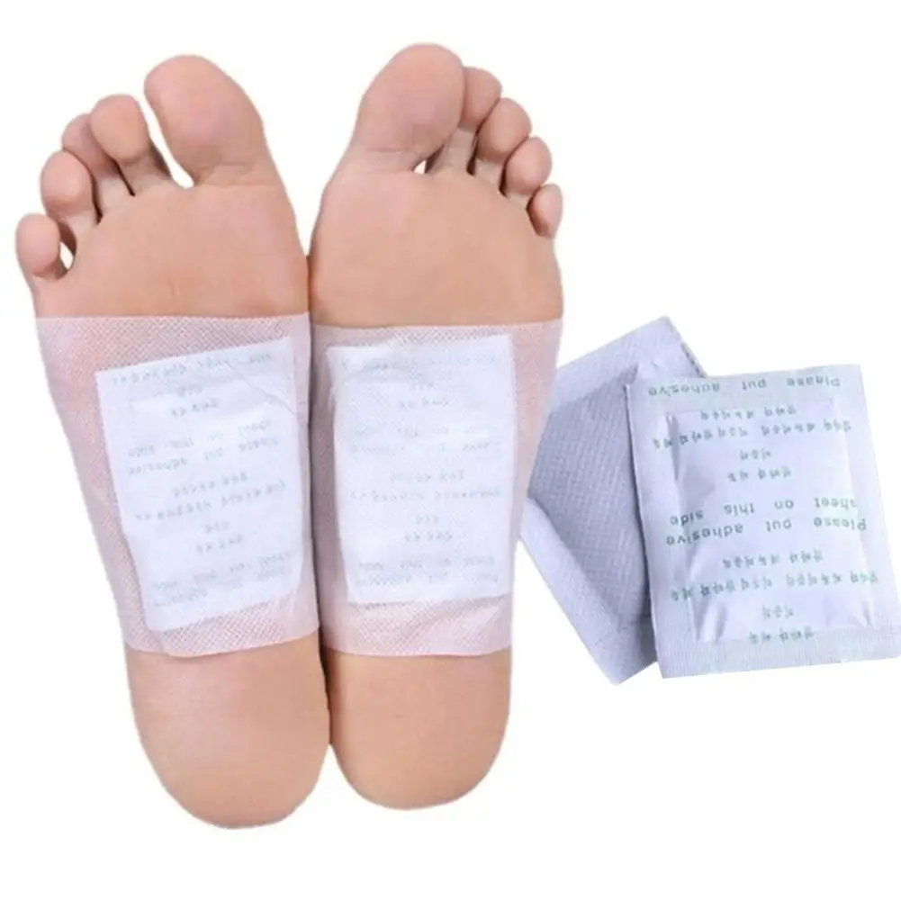 10Pcs Anti Swelling Foot Patches Stickers Fatigue Relief Sleeping ...