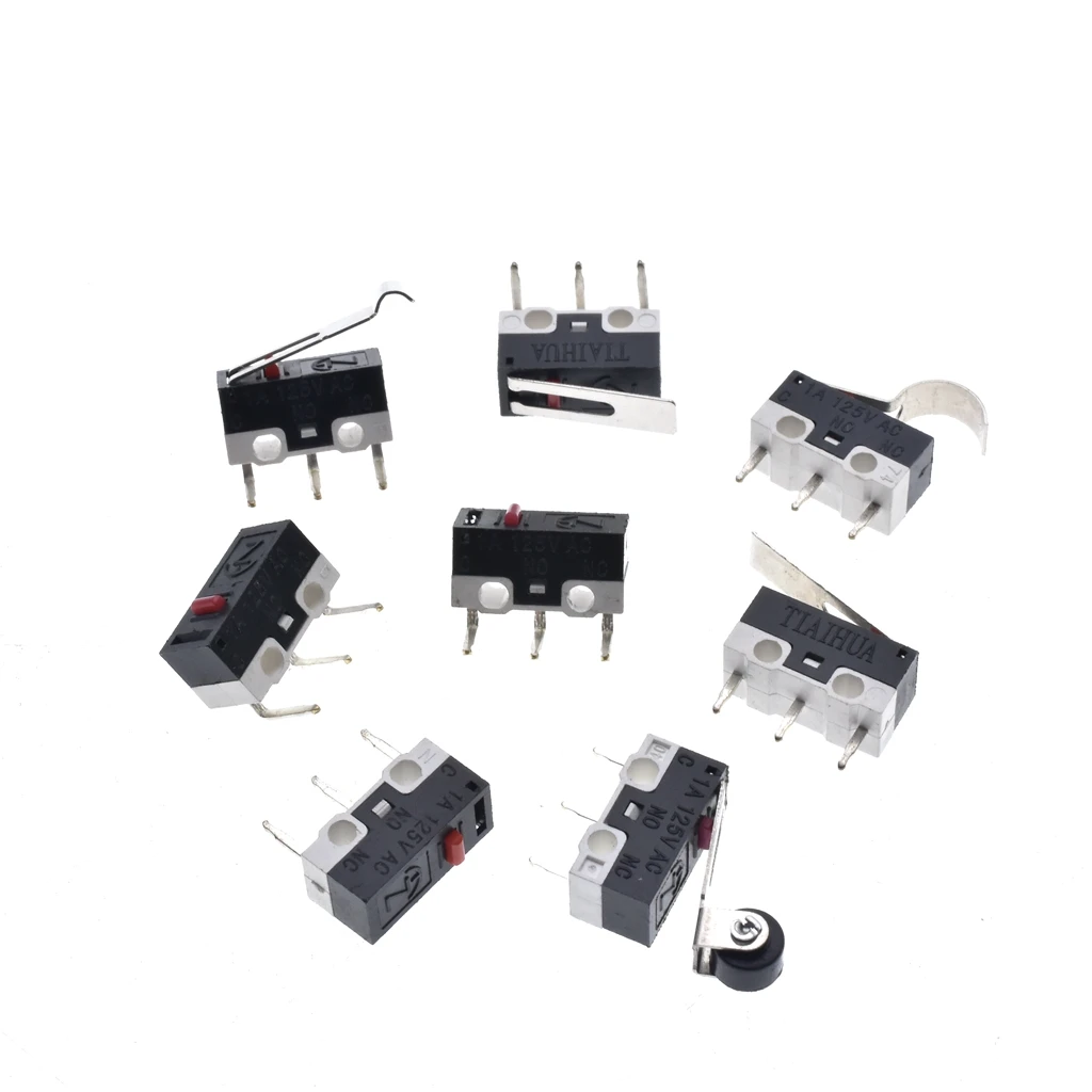 Micro-Limit-Switch-Momentary-Push-Button-Switch-1A-125V-AC-Mouse-Switch ...