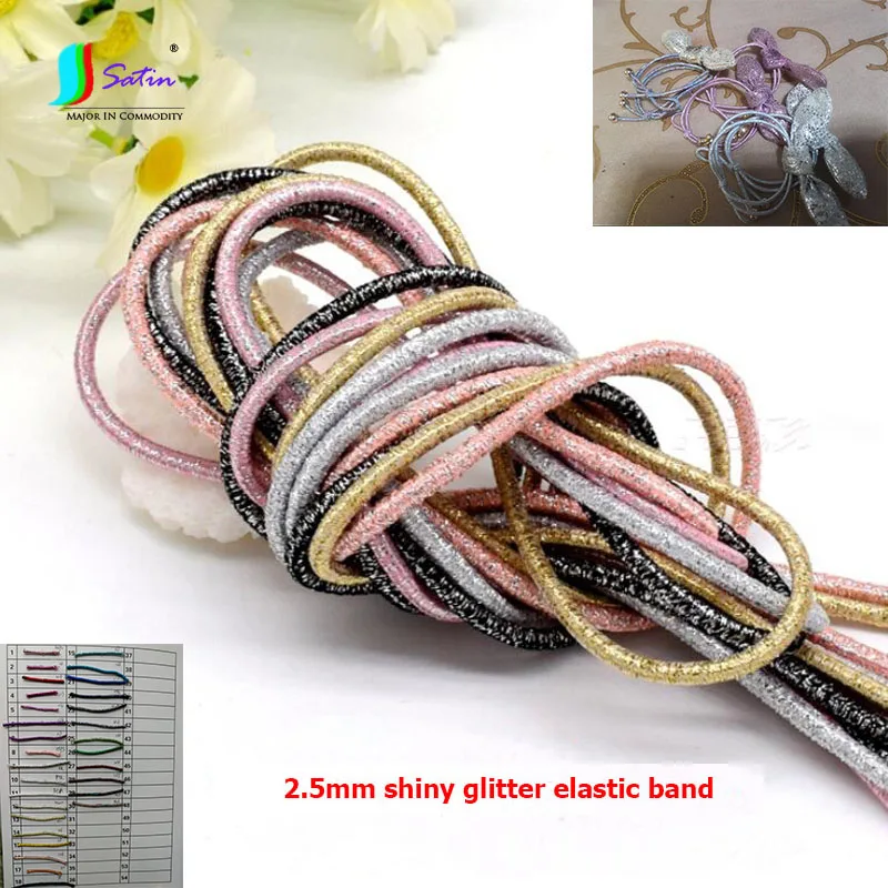 Diameter-2-5mm-Round-Rainbow-Gold-Silver-Pink-Hair-Rope-Circle-Material ...