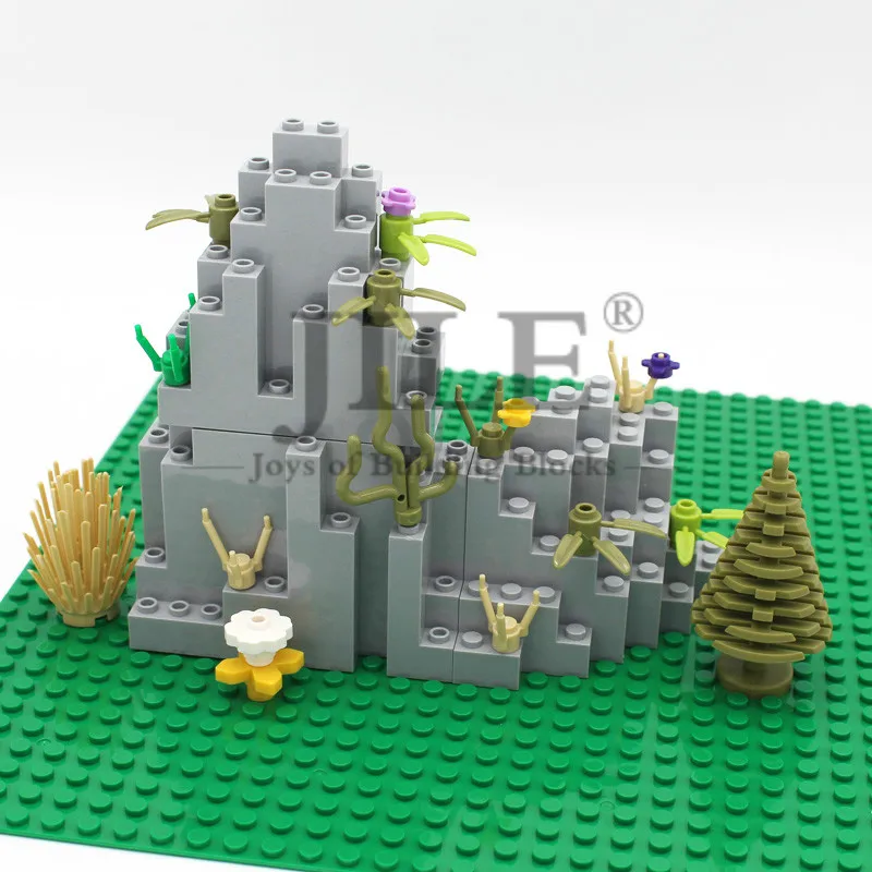 Moc-Rock-Panel-Rockery-Mountain-DIY-City-Street-View-Bulk-Building ...