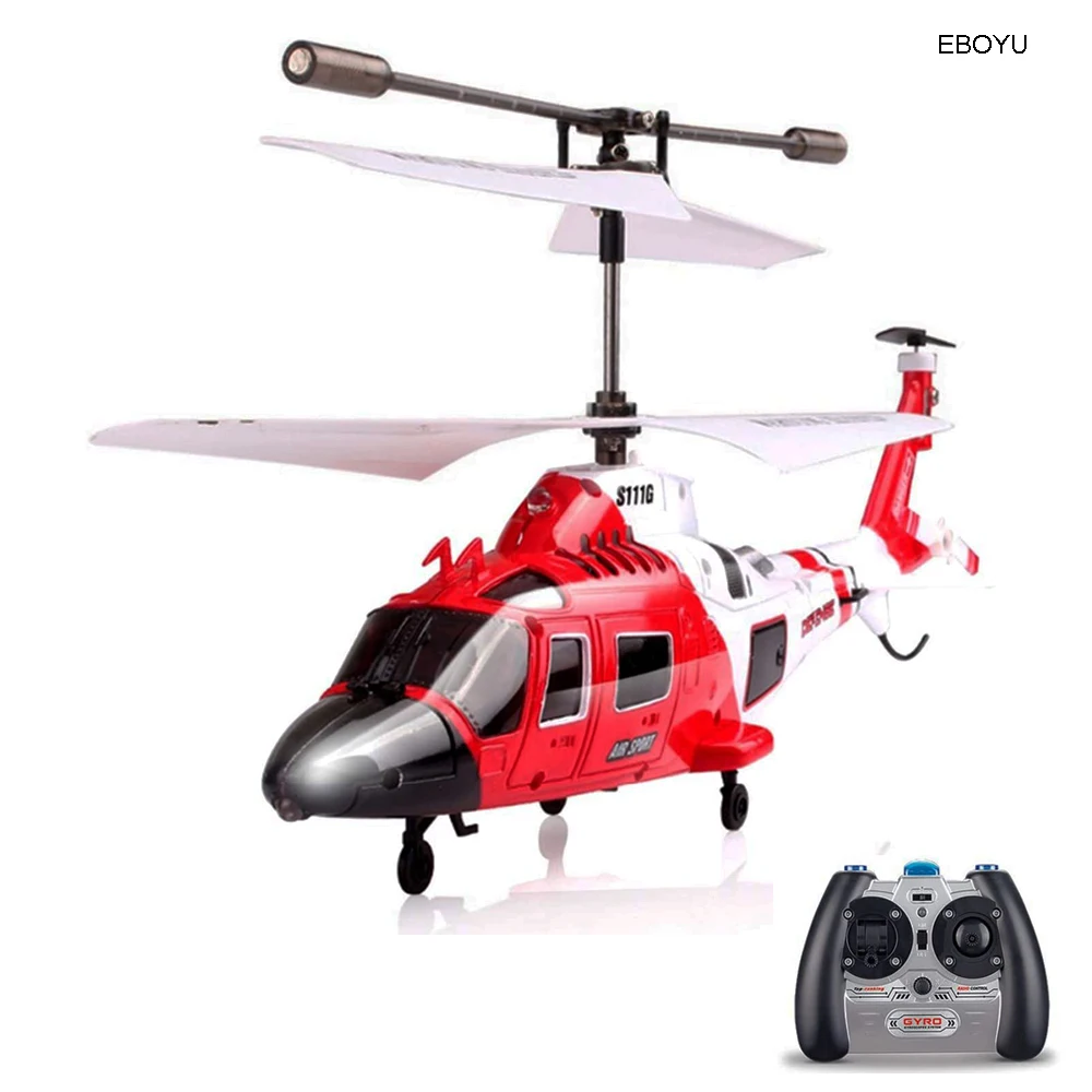 Syma S111G Remote Control Helicopter 3.5 Channel RC Helicopter with ...