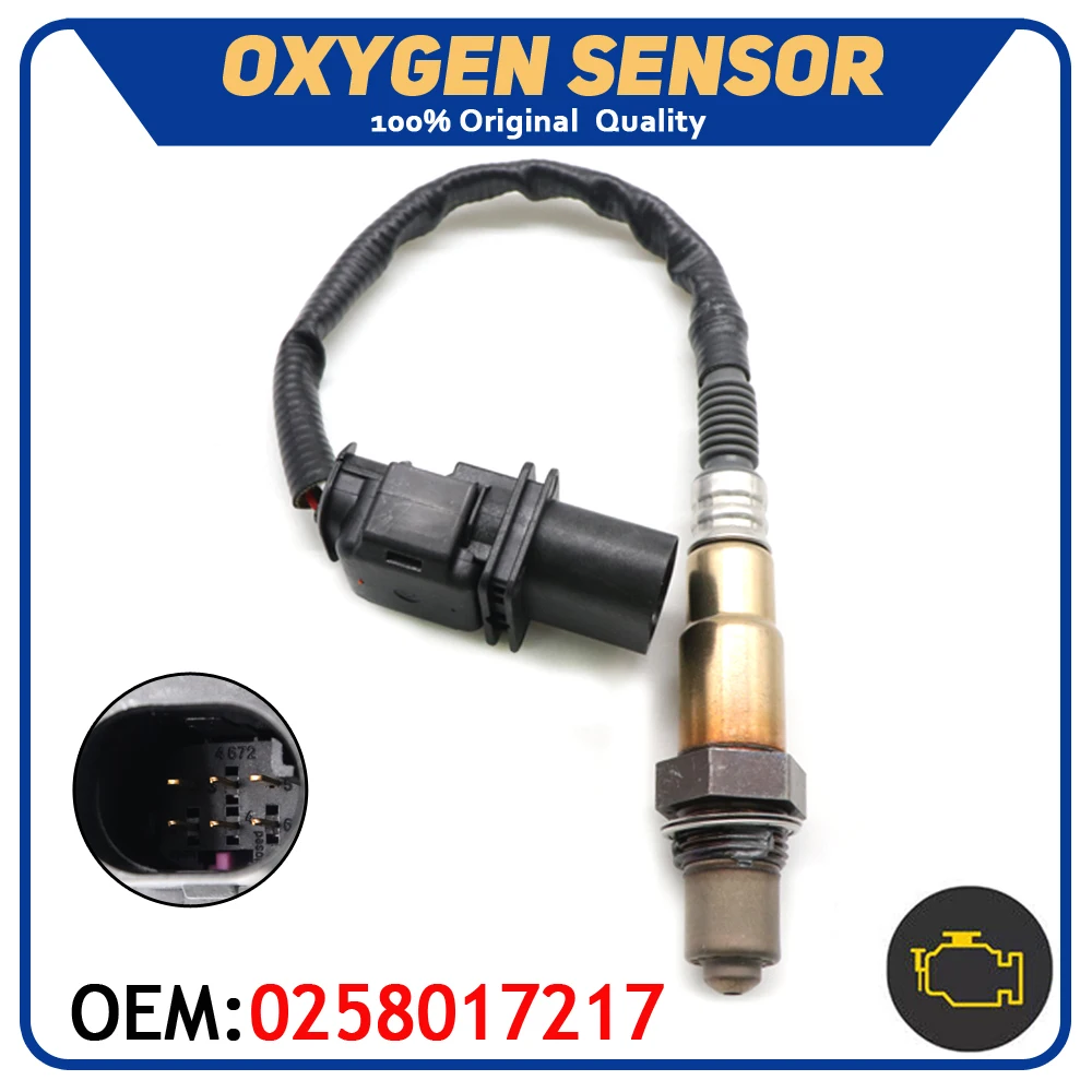 0258017217 Air Fuel Ratio Lambda Oxygen O2 Sensor For Peugeot 2008 207 ...