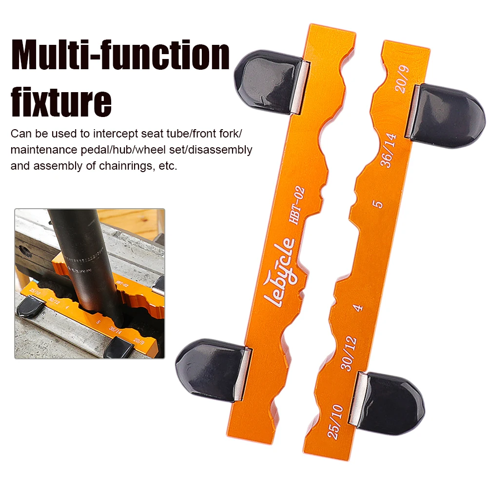 Axle Spindle Vise Insert Jaw Anti-scratch Alloy Bike Bench Vise Jaw ...