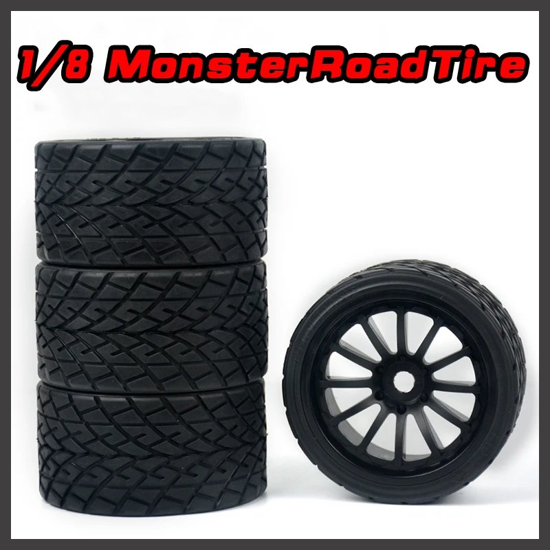 Rc Car Parts Remote Control Model Cars 1/8 Bigfoot Truck Tires Wear ...