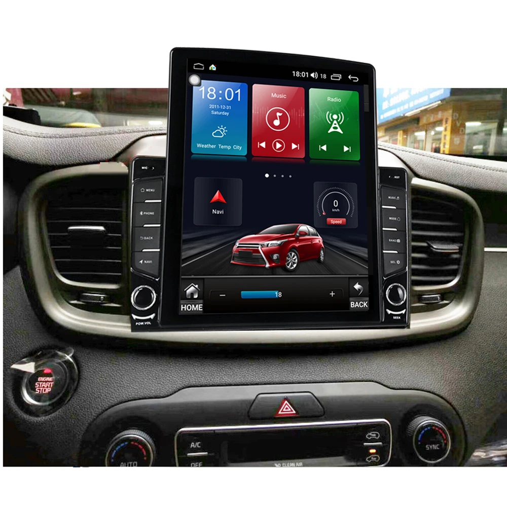 For Kia Sorento 2015 2016 2017 Ips Dsp Tesla Screen Android 10 Car ...