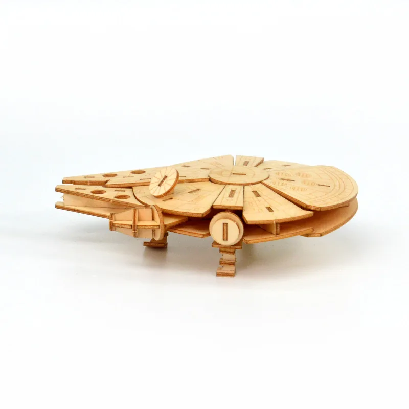 Laser Cutting Star Wars Toys 3D Wooden Puzzle Toy Assembly Model Wood ...
