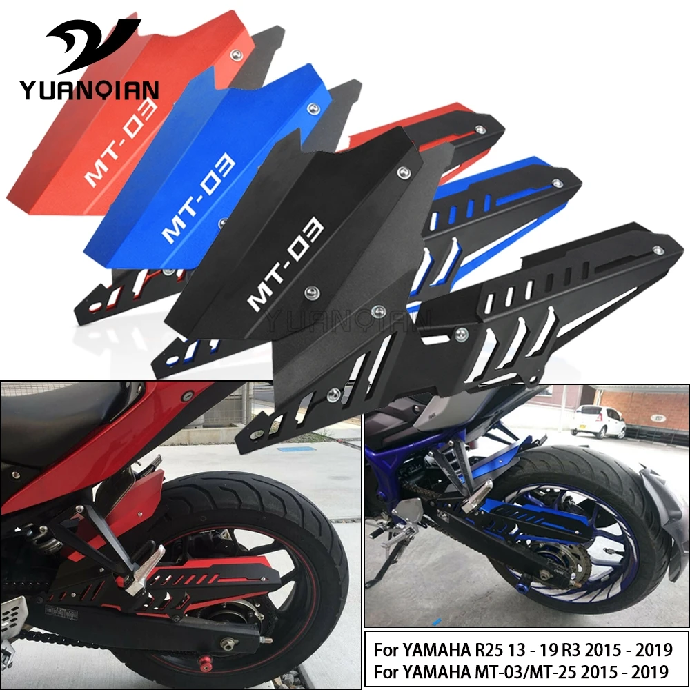 For-YAMAHA-MT03-MT25-MT-03-25-2015-2019-Accessories-Rear-Fender ...