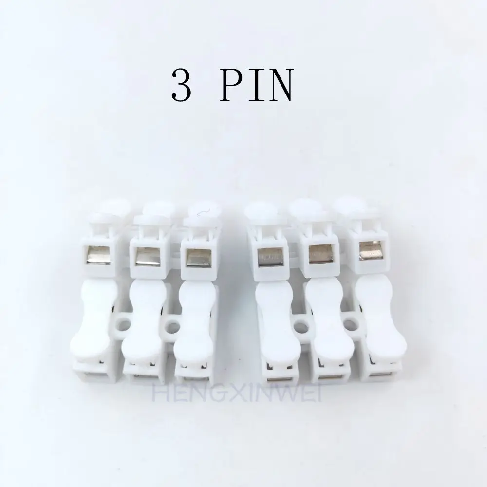 20Pcs-2-pin-3pin-push-quick-cable-connector-terminal-Wiring-Terminal ...