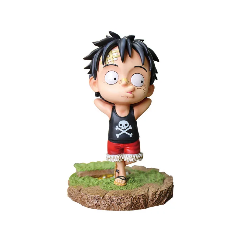15CM Monkey D. Luffy Collectible Figure Model Statue | One piece ...