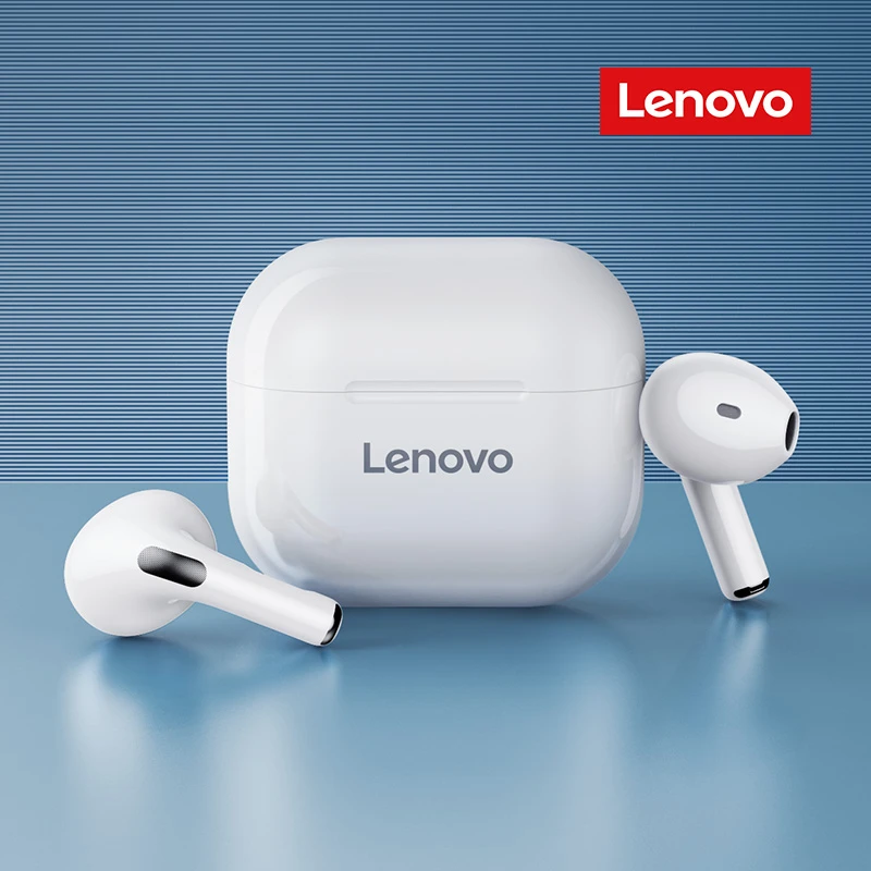 Original Lenovo Lp40 Wireless Headphones Tws Bluetooth Earphones Touch ...