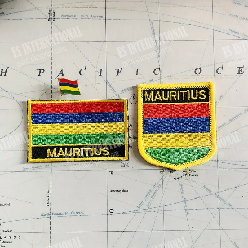 Mauritius National Flag | Mauritius Flag Patches | Mauritius Flag Badge - Flag - Aliexpress