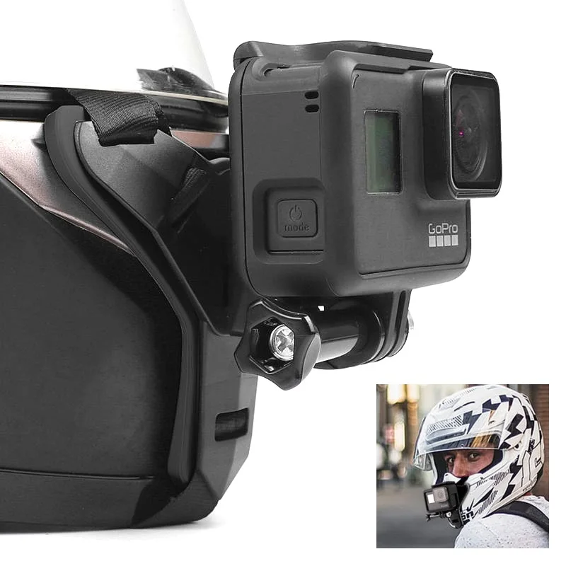 Motosiklet-ekim-tam-y-z-kask-ene-stand-da-tutucu-GoPro-Hero-109876 ...