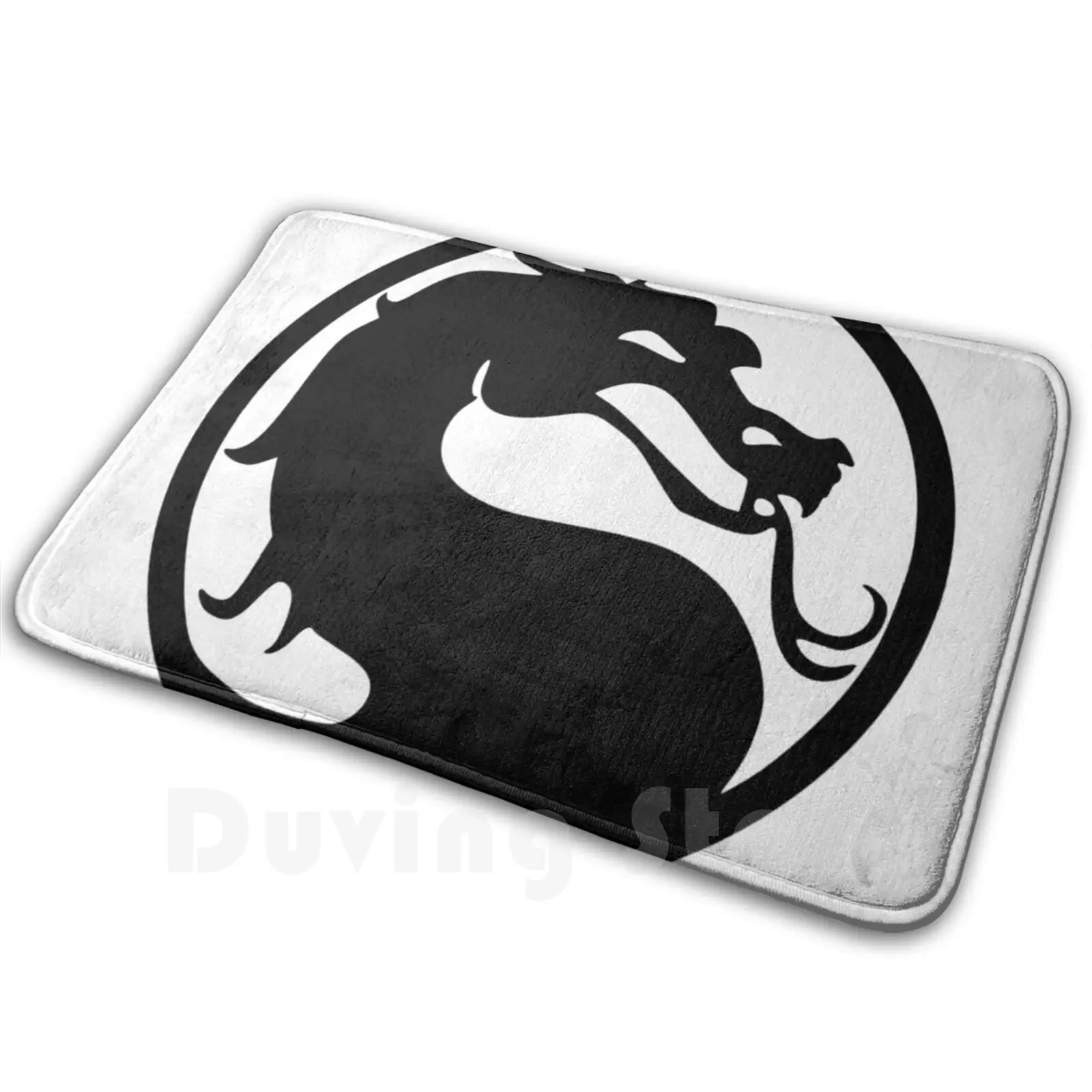 Mortal Kombat Logo Black And White