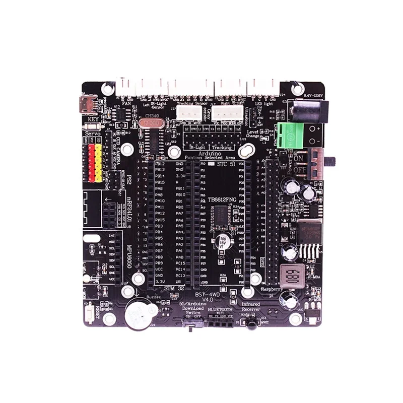 Yahboom-4WD-Expansion-Board-for-Robot-Car-Compatible-with-Arduino ...