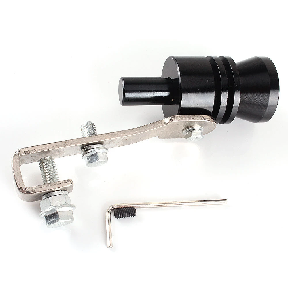 Car Modified Turbo Whistle Exhaust Pipe Sounder Imitator Tail Throat ...
