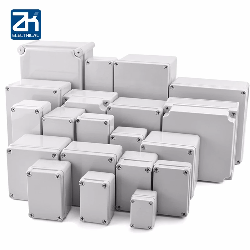 DIY Electronic Box Plastic Waterproof Junction Box Electrical ...