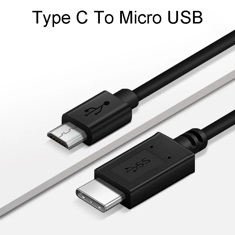 GuSuo Cable USB tipo C 3,1 a Micro USB, Cable macho a macho|Cables de ...