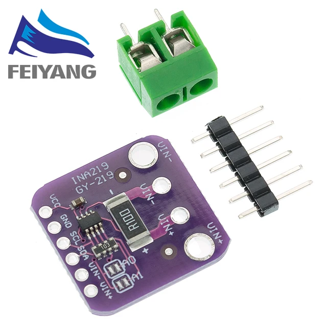 Power Supply Monitoring Sensor INA219 Bi-Directional DC Breakout Module ...