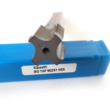 XQuest HSS Metric thread Hand tap M22 M22X2.5 M22X2 Left hand Fine ...
